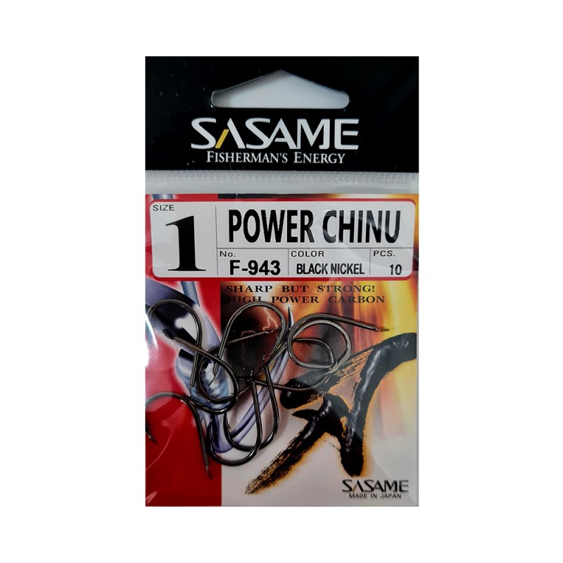 Sasame | Power Chinu Black Nickel